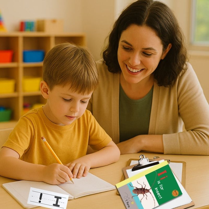 I is for Insect: Alphabet Learning Book for Kindergarten & Preschool ...
